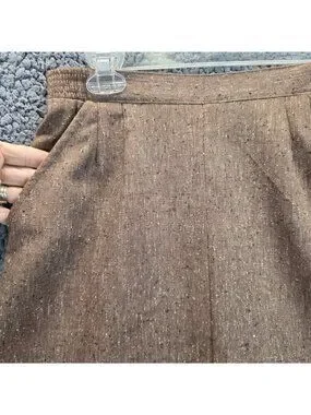 Pykettes | Skirts | Vintage Pykettes Wool Blend Pencil Skirt 8 Tan ...
